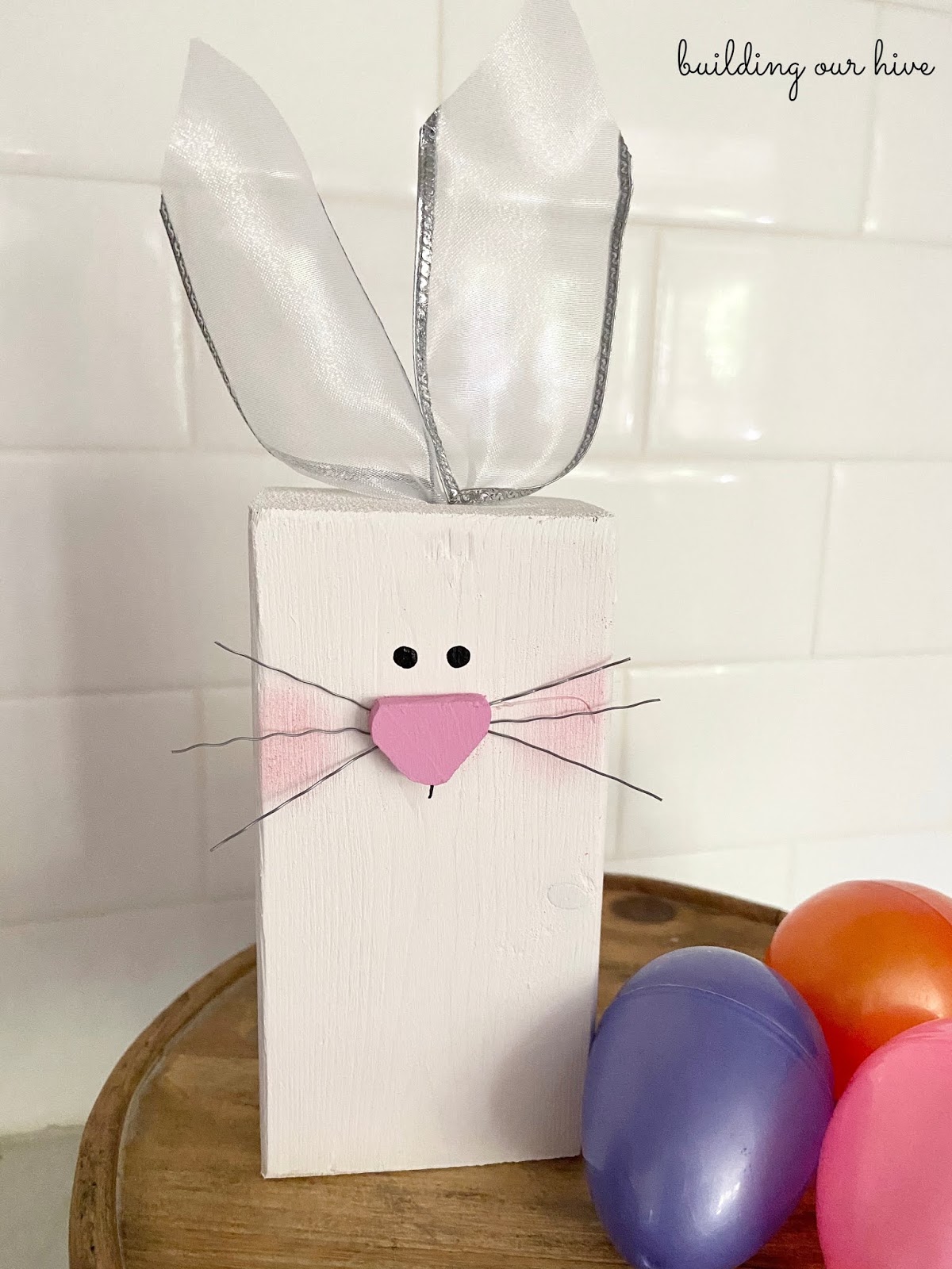 Block Bunny Easter Craft