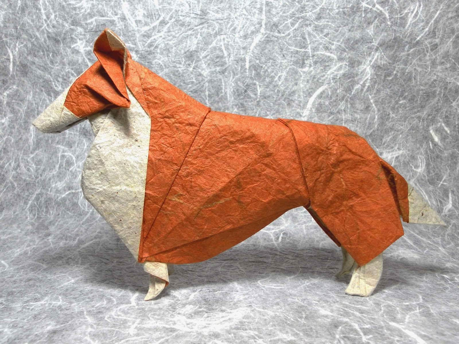 Mariano-Mi mundo el Origami: Collie