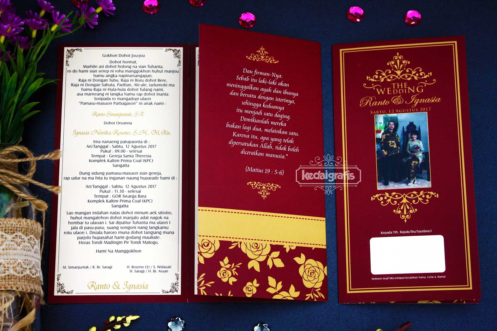 Harga Cetak Undangan Full Color