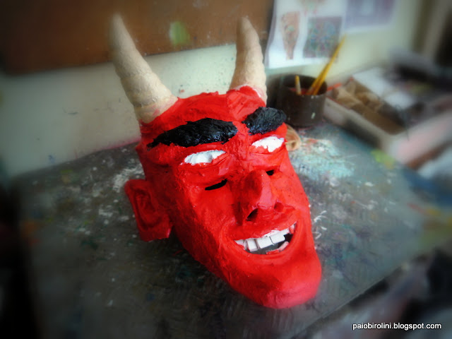 Paio Birolini: MAKING OF - MÁSCARA DO CAPETA