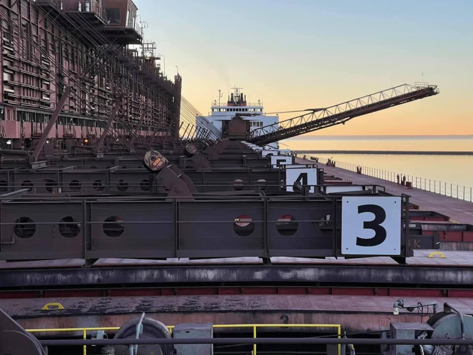 Towns and Nature: Two Harbors, MN: CN Ore Dock and Coal Dock