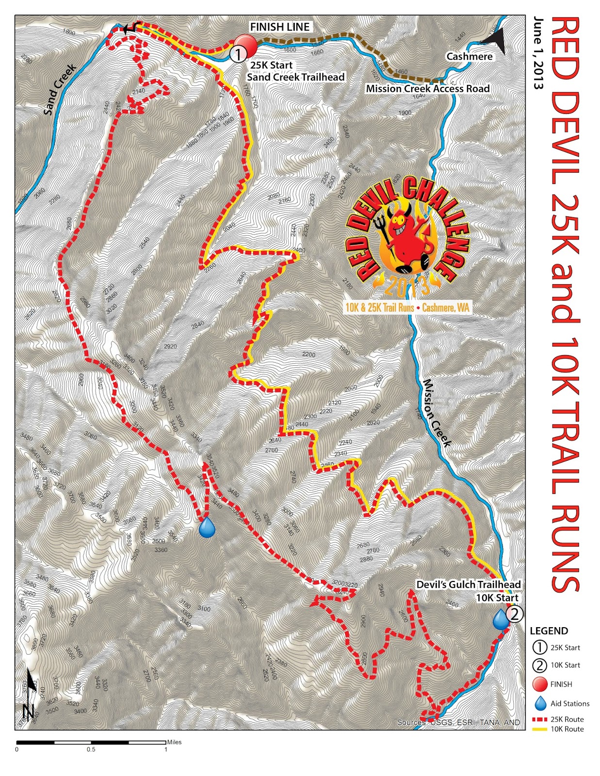 Far Out Wanderings: Red Devil Challenge Run