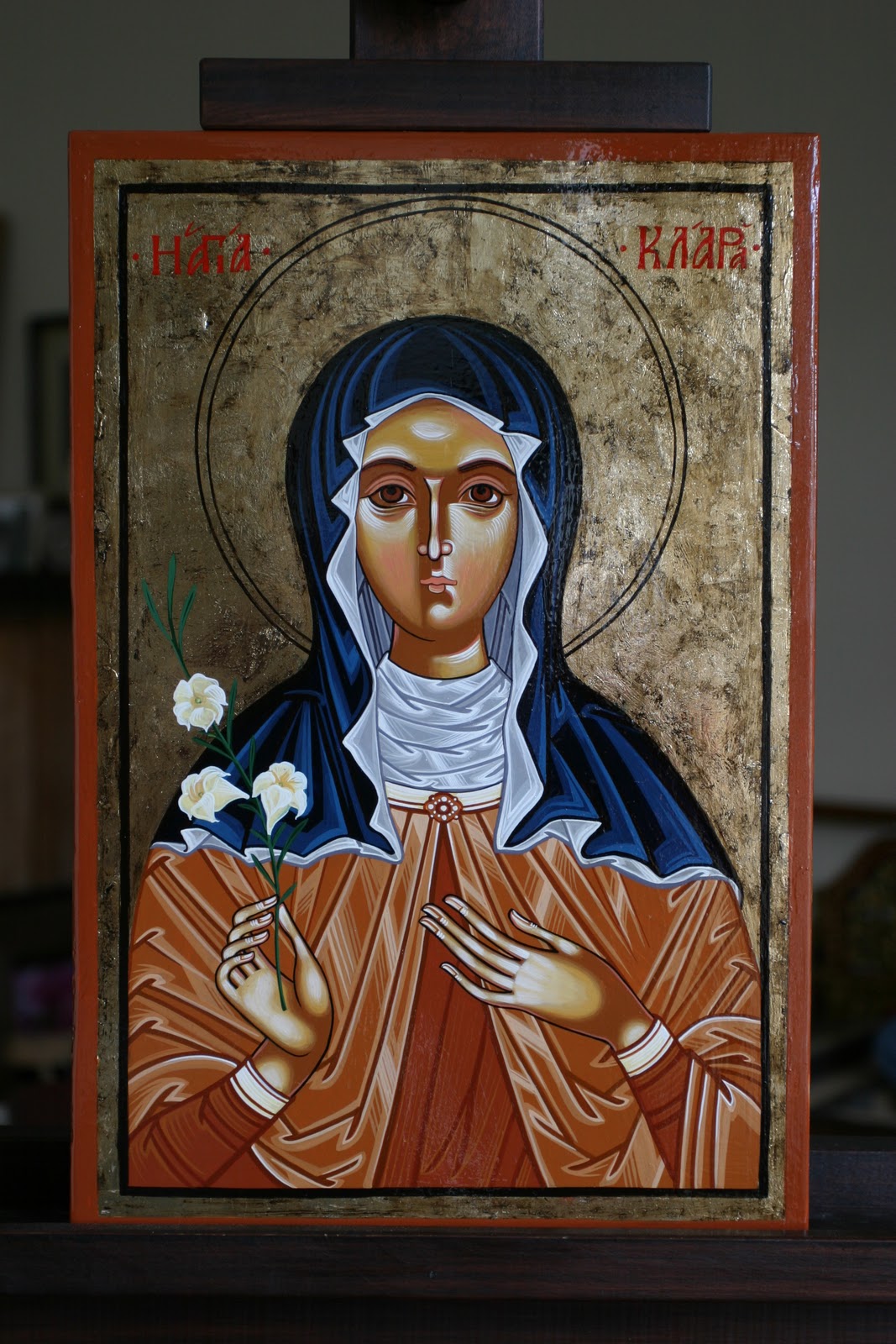 Lauren Jansons: My visit with Silvia Dimitrova. Master in Russian Icons.