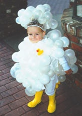 super snaps: bubble bath costume