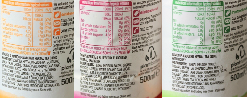 Review: Honest - organic flavoured herbal teas