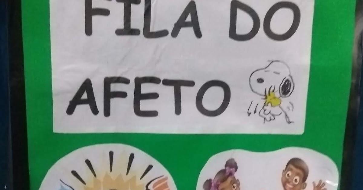 Escola Municipal Artur Ramos: Fila do Afeto