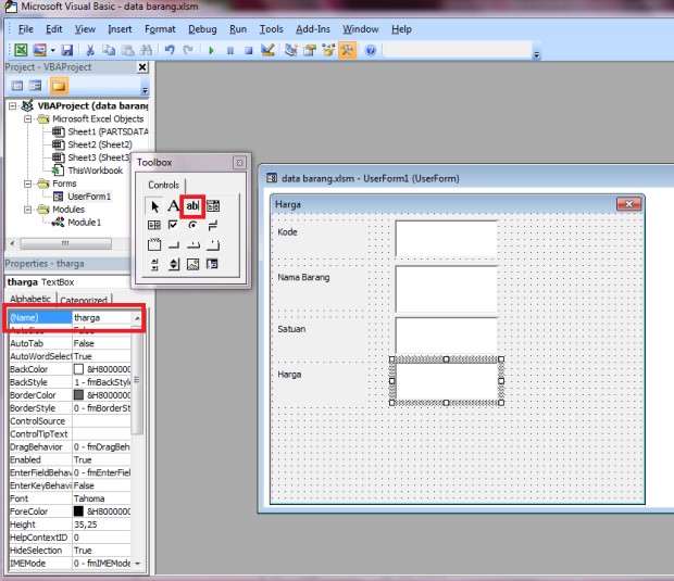 Cara Membuat Vba Input Data Barang Menggunakan Macro Pada Msexcell ~ Nature Stalker