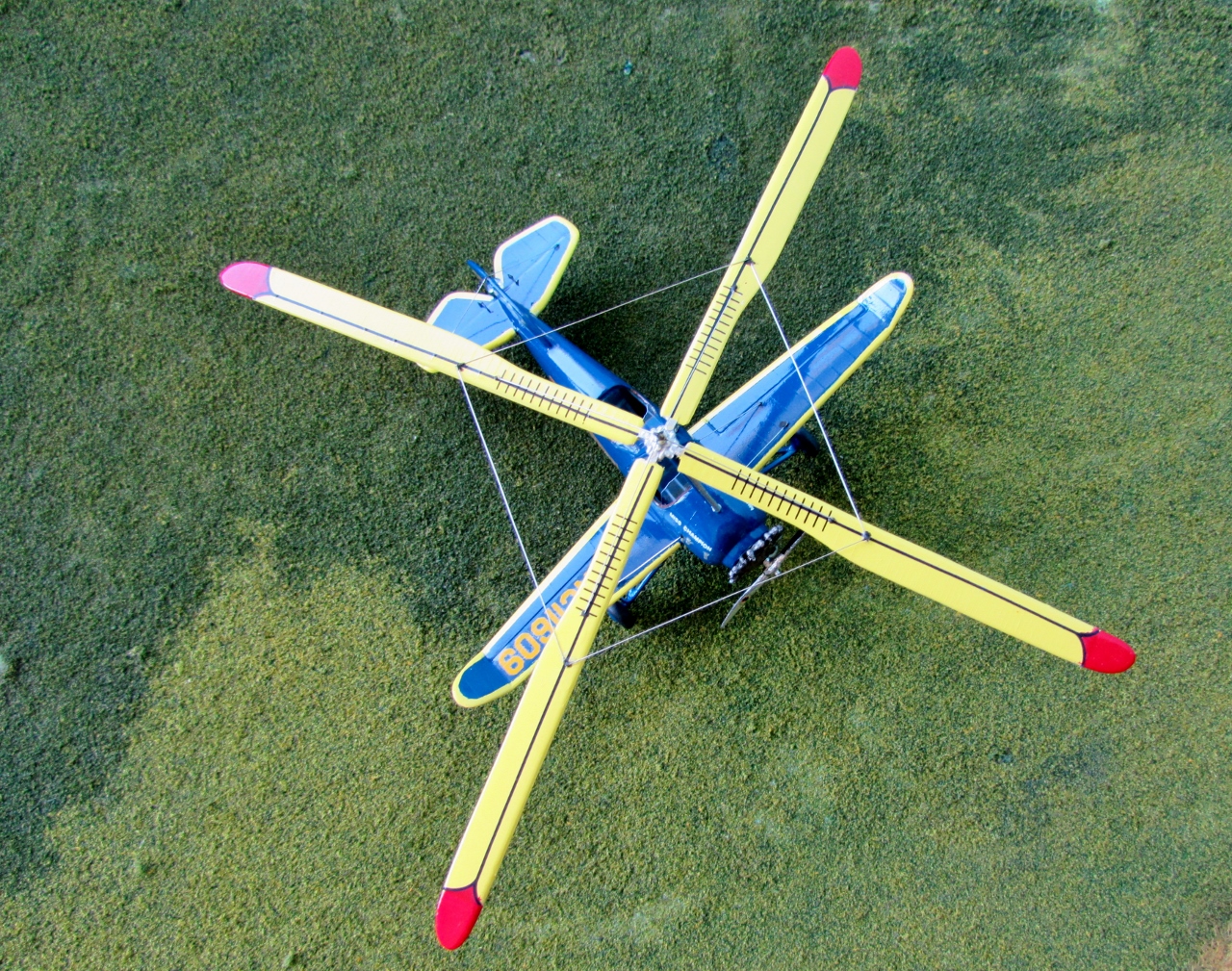 Wings of Intent: Pitcairn Autogyro HO scale completed (Williams ...