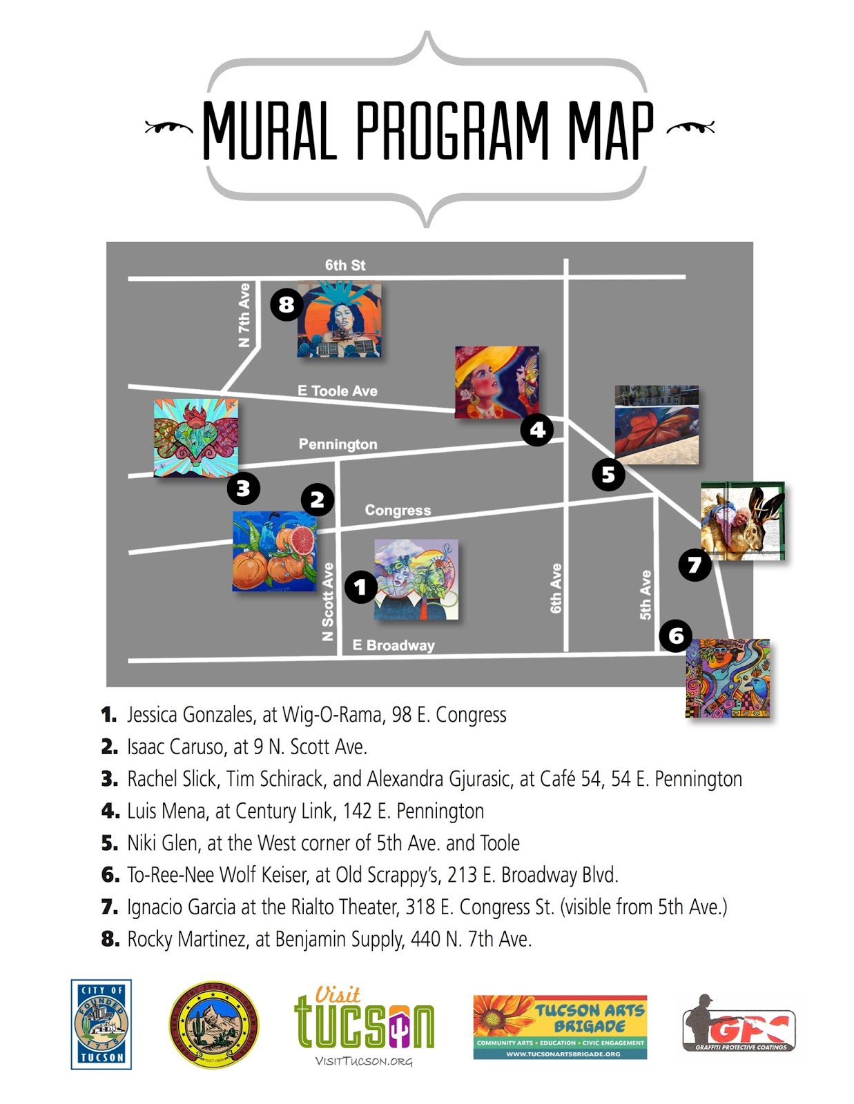 Michael B Schwartz: EVENT TO SHOWCASE DOWNTOWN MURALS