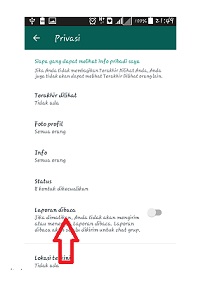 trik wa agar terlihat centang biru