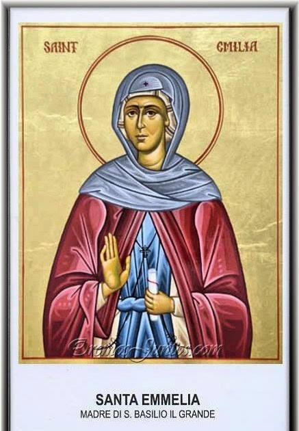 Heroinas da Cristandade: Santa Emília, Filha de mártir, esposa de um ...
