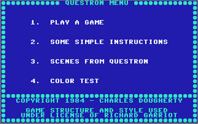The CRPG Addict: Questron: More from the Creator