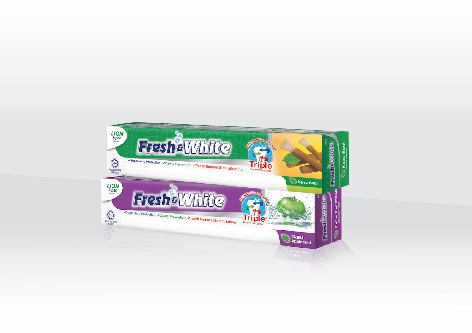 FRESH & WHITE KAYU SUGI EXTRACT TOOTHPASTE FOR PURE AND CLEAN ORAL ...