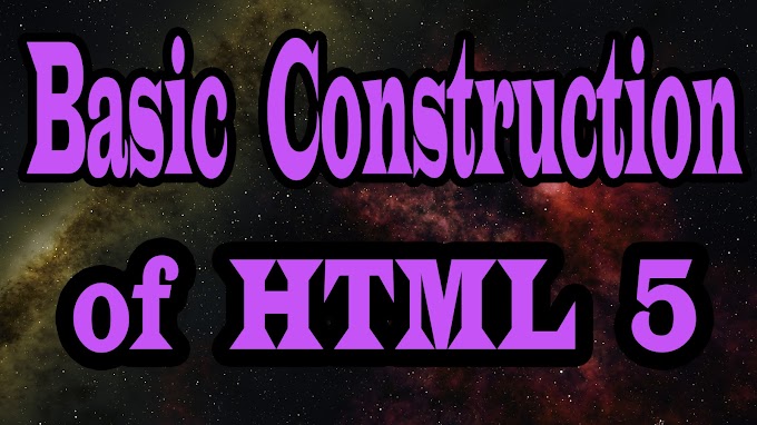 Basic Construction of an HTML Page