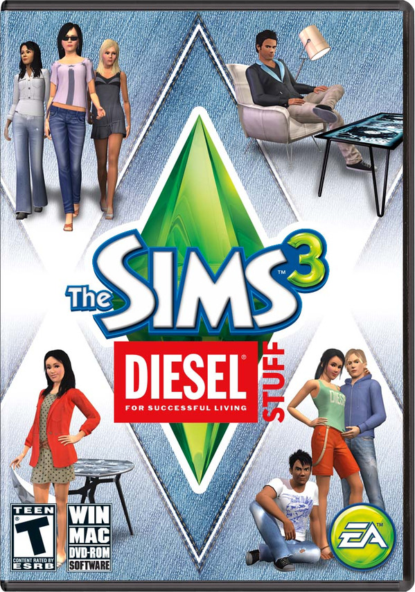 The Sims Giuly - Download e tutorial di The Sims 3: The Sims 3 Diesel Stuff