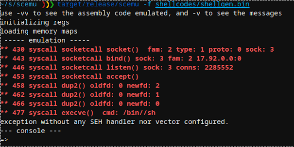 I know, Do you?: Fast Emulator For Shellcodes In Rust