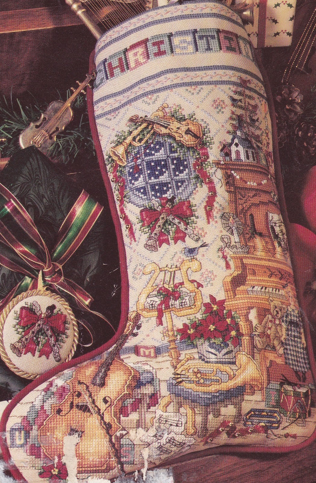 Cat's Vintage Collection: The Music Room Christmas Stockings