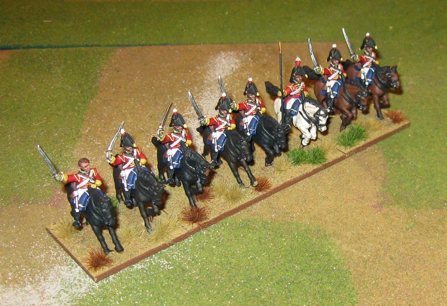 Palouse Wargaming Journal: 2nd KGL Heavy Dragoons in 28mm