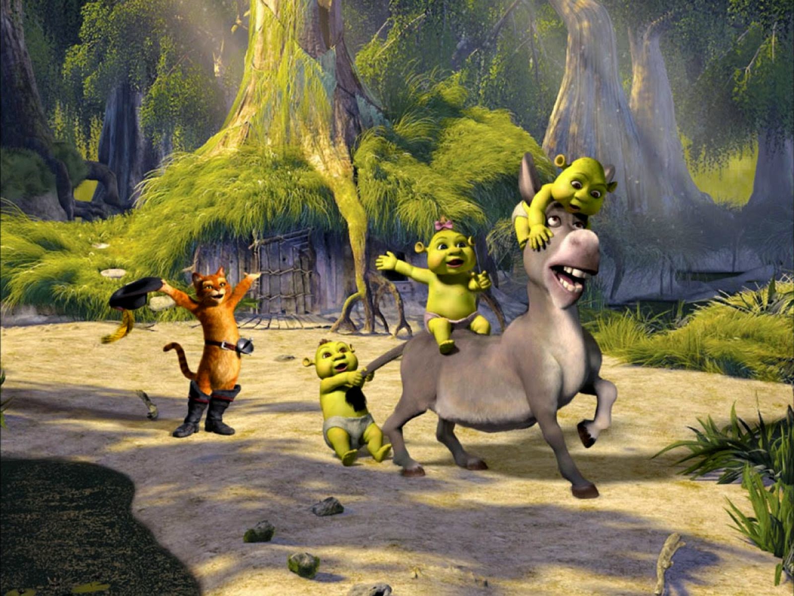 Shrek Y Su Familia Imagenes Divertidas De Shrek Images
