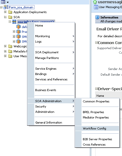 Soa And Bpm My Learnings Configuring Email Notification In Oracle Soa Suite 11g
