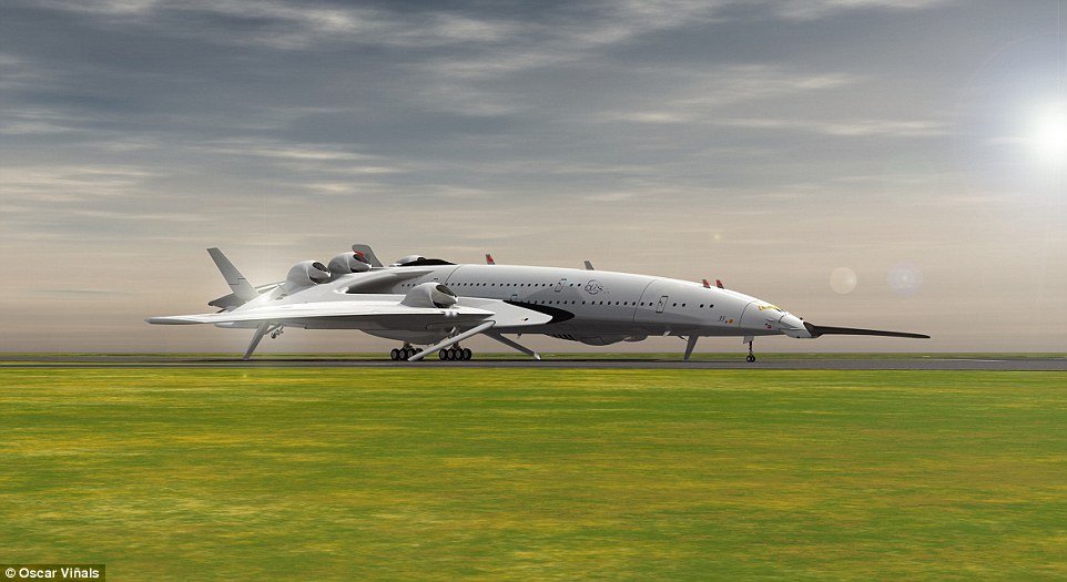 Seduced by the New...: Concept VTOL Supersonic Plane