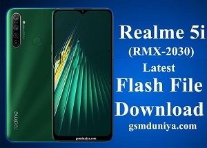 Realme 5i RMX2030 Flash File (Official Stock Rom)