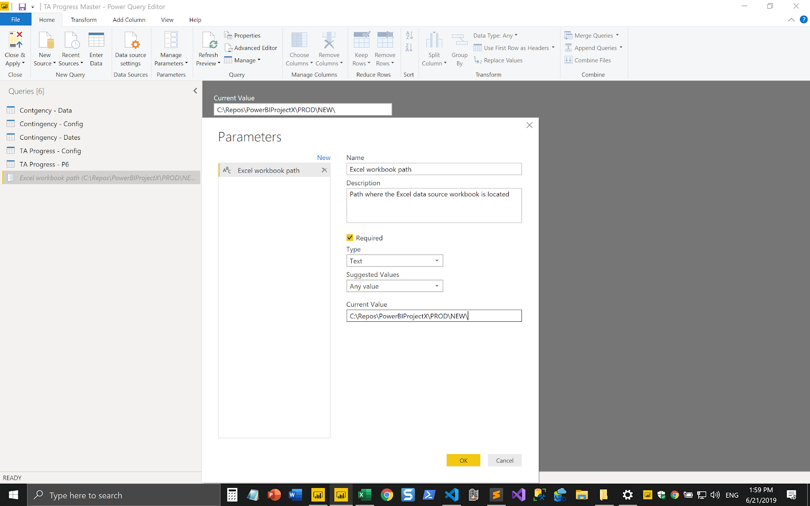 Leniel Maccaferri's blog: Using Power BI parameter to specify Excel ...