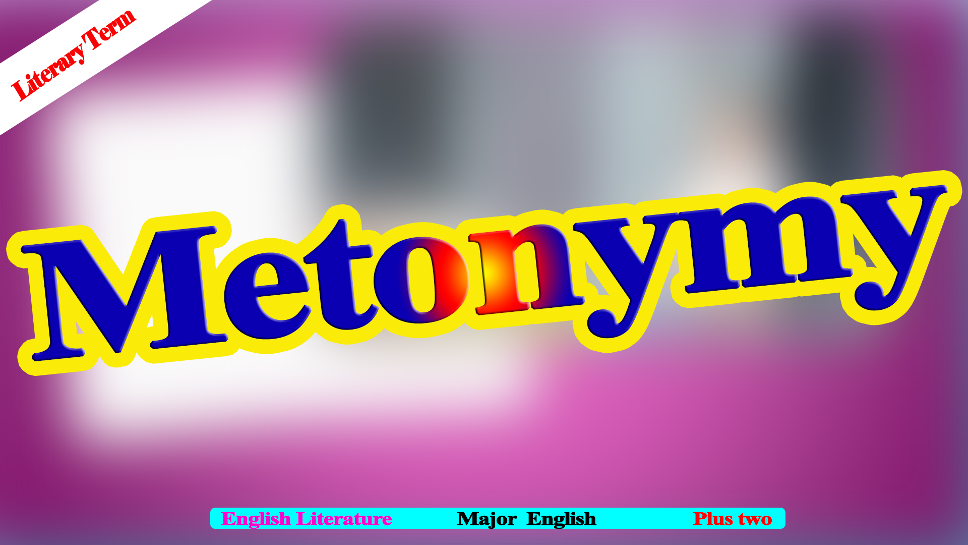 Metonymy | Literary Term | English Literature | Major English | Plus ...