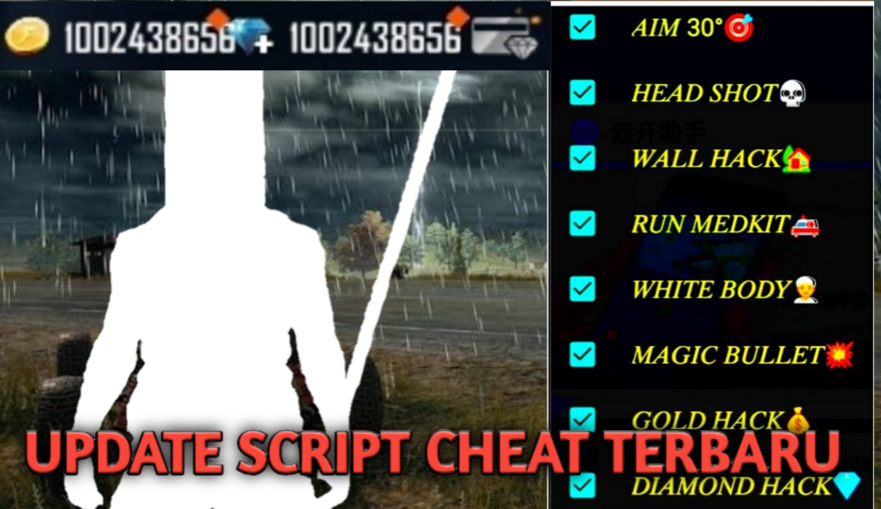 UPDATE SCRIPT CHEAT TERBARU FREE FIRE V1 - juniawan89.blogspot.com
