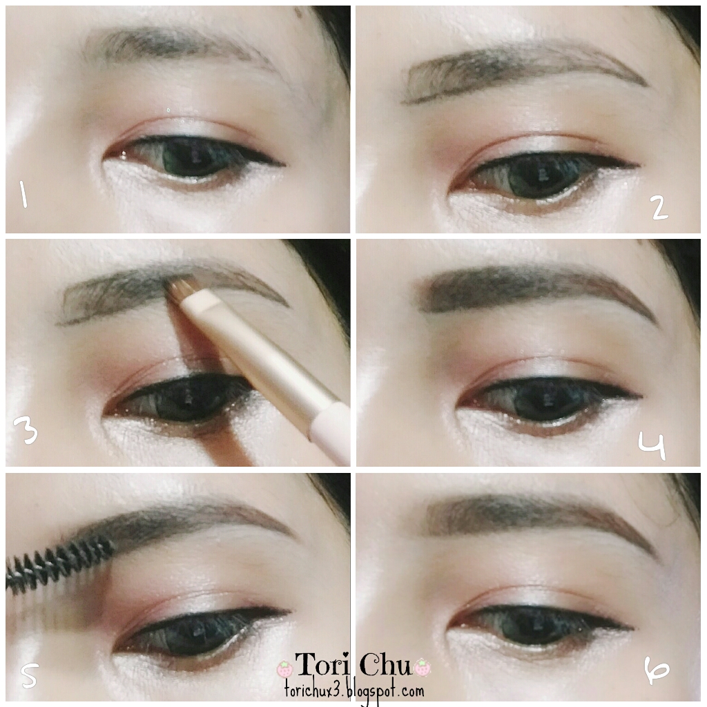 Tori Chu: [ TUTORIAL ]: MY EYEBROW ROUTINE TUTORIAL