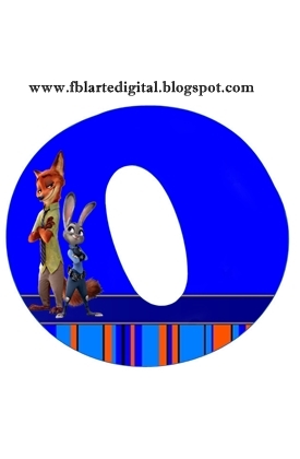 Alfabeto de Zootopia. - Oh my Alfabetos!