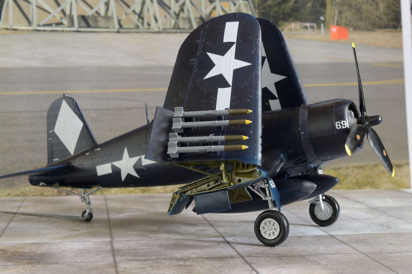 Scale models Jan Remco: Vought F4U-1D Corsair