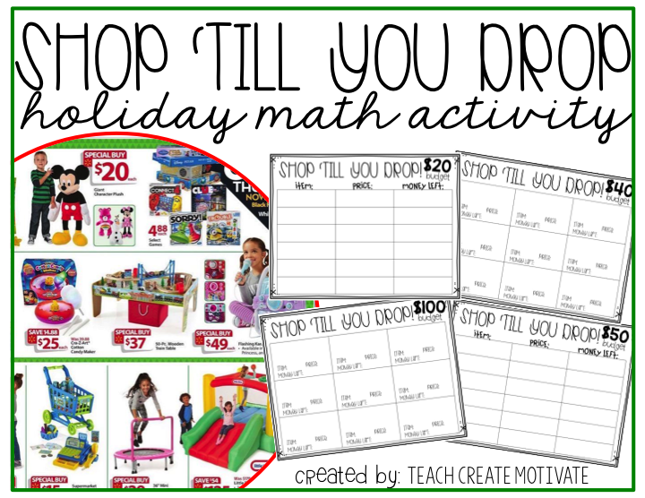 Counting Down 'til the Big Day: {Holiday Themed Math!} - Teach Create ...