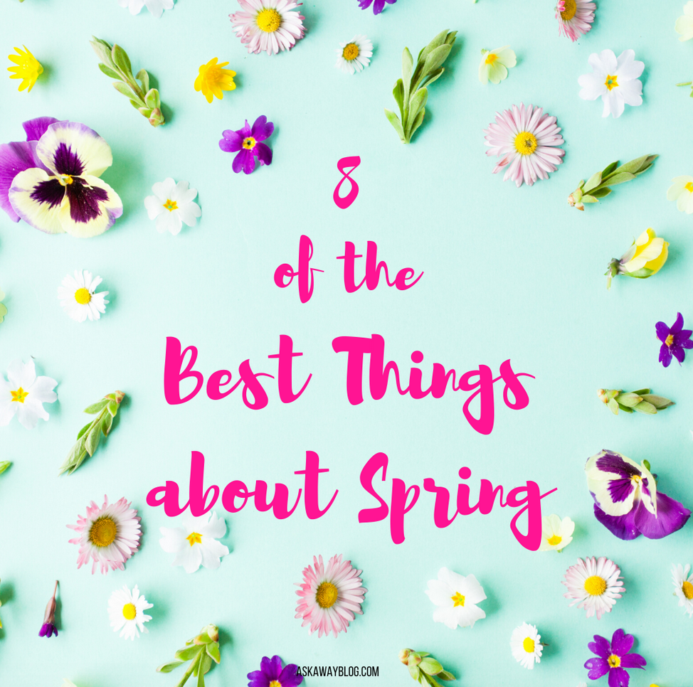 Ask Away Blog: 8 of the Best Things About Spring