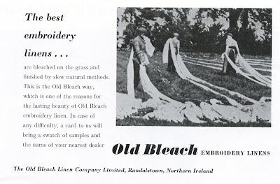 N e e d l e p r i n t: Old Bleach Linens * Ireland