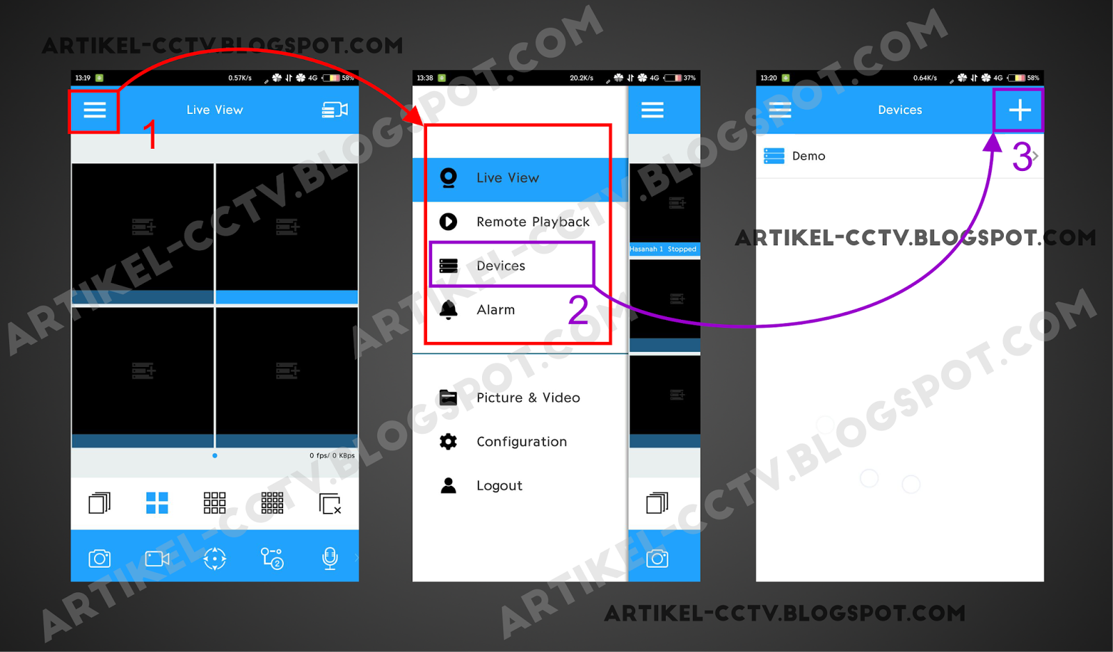 Mudahnya Memantau CCTV Dengan NVR SPC-NVR6D08PP-M1A ~ Tukang CCTV