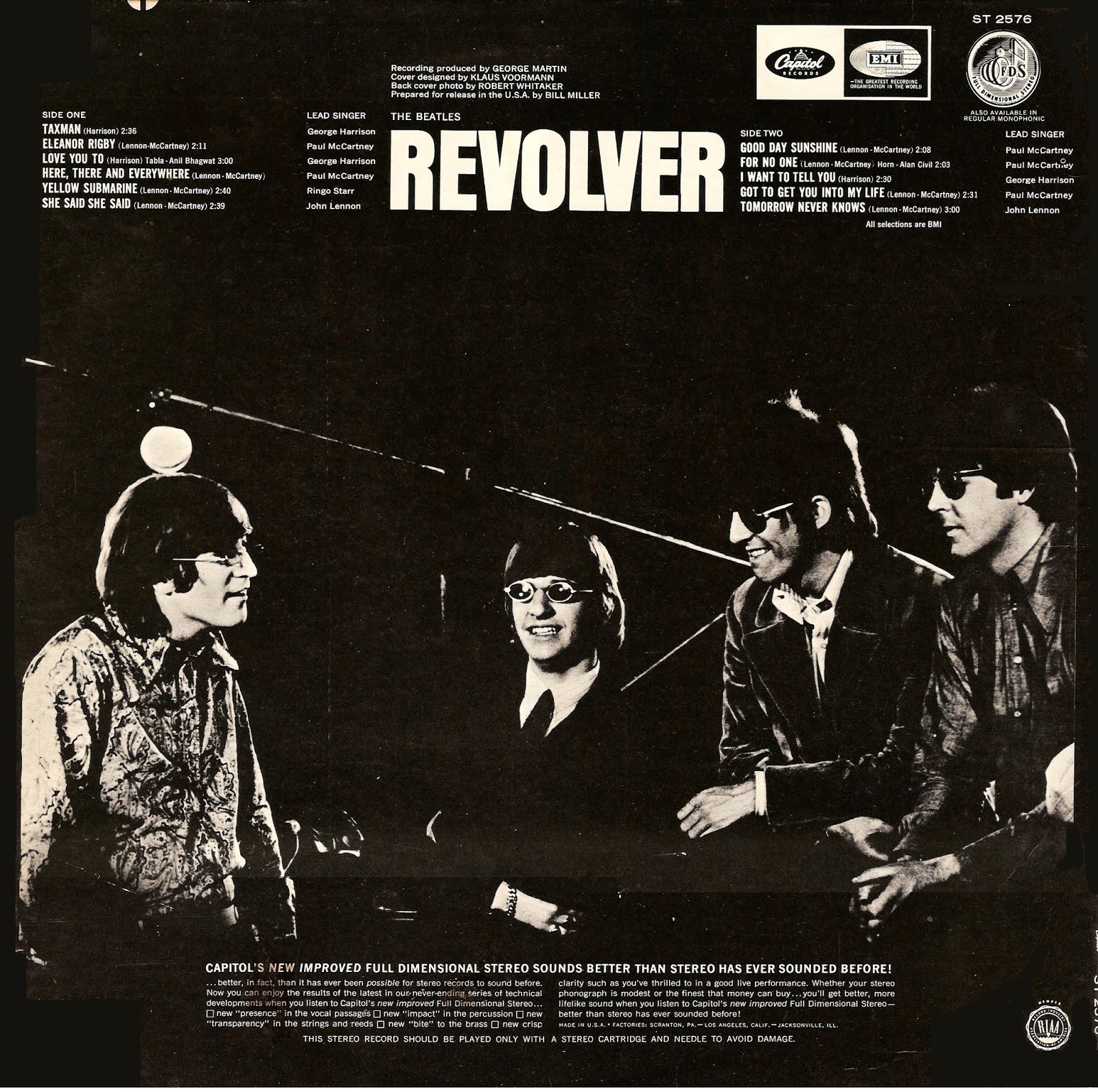 MUSICOTECA ALAY: THE BEATLES - REVOLVER (1966) LPS