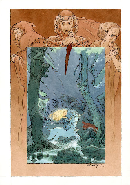 The Geeky Nerfherder: Artist Spotlight: The Art Of . . . Charles Vess