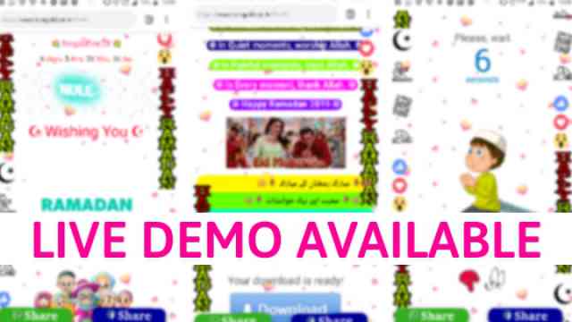 Ramadan Wishing Script For Blogger 2019 Different Style | WhatsApp ...