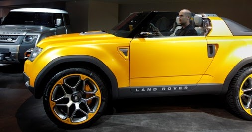 Saxton On Cars: Land Rover DC100 Concepts Shown At Frankfurt Auto Show