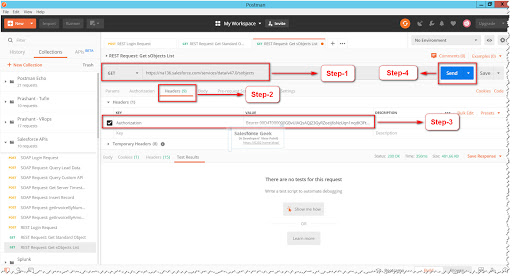 Salesforce REST API: Working with Salesforce SObjects using REST API