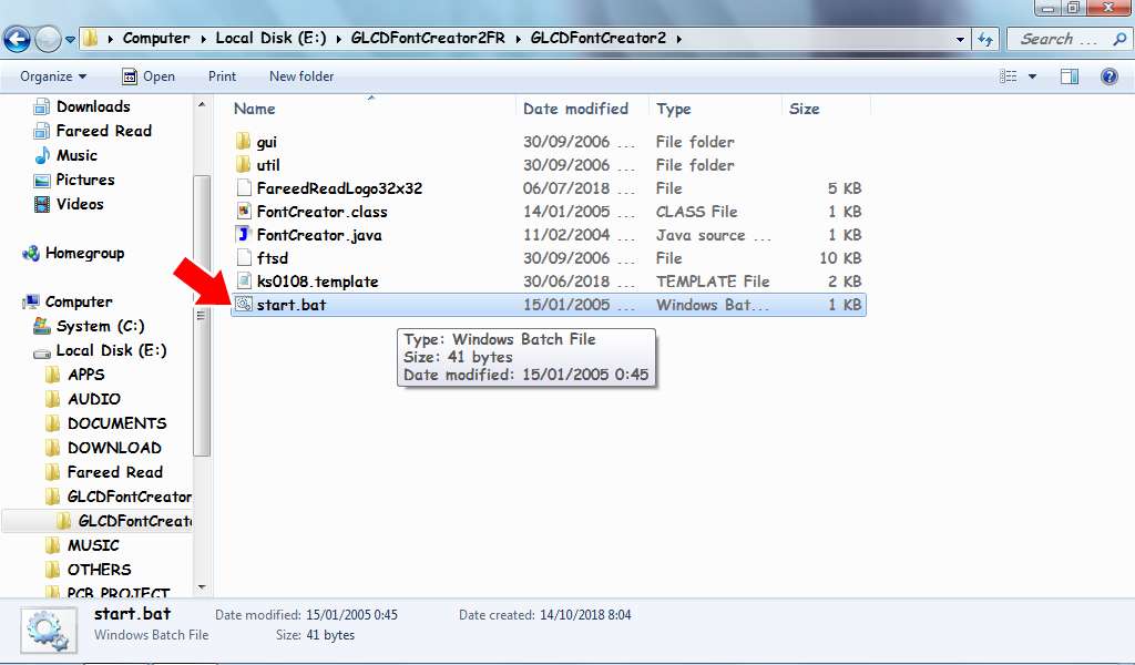 Cara Membuat Font Header DMD Arduino - Fareed Read's Blog