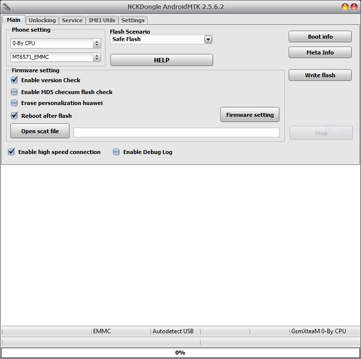Nck Dongle Android MTK v2.5.6. Crack free - Software injinia