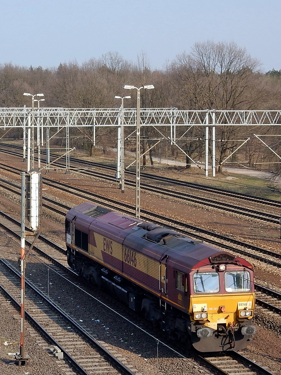Lokomotywy spalinowe Class 66 w Rembertowie | Torowy