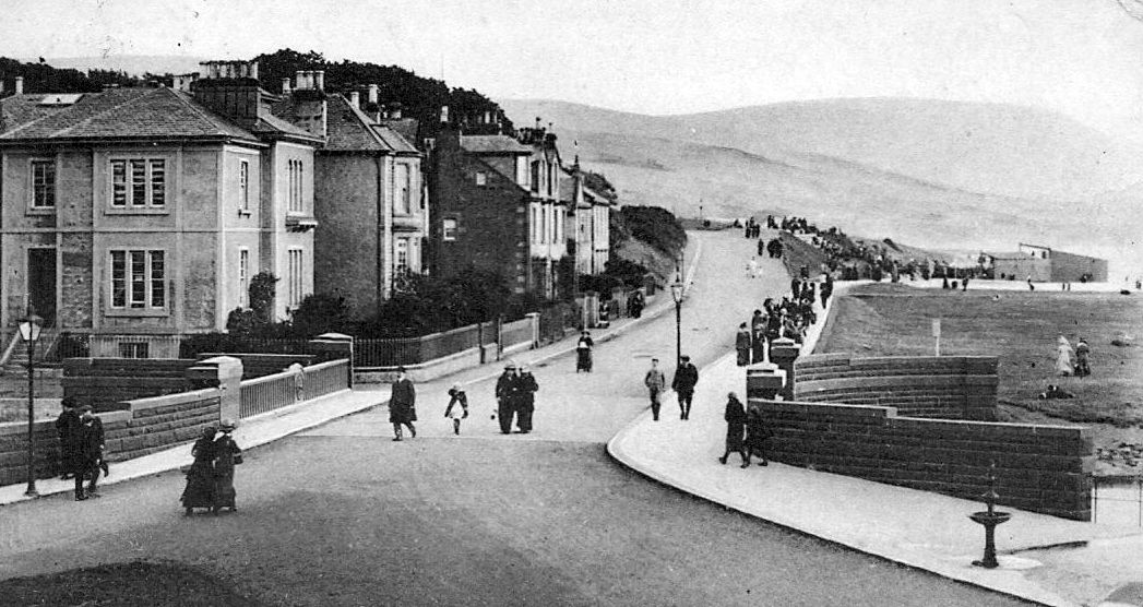 Tour Scotland: Old Photographs Gogo Bridge Largs Scotland