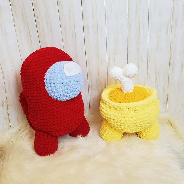 Musings of an Average Mom: Free Among Us Crochet Patterns