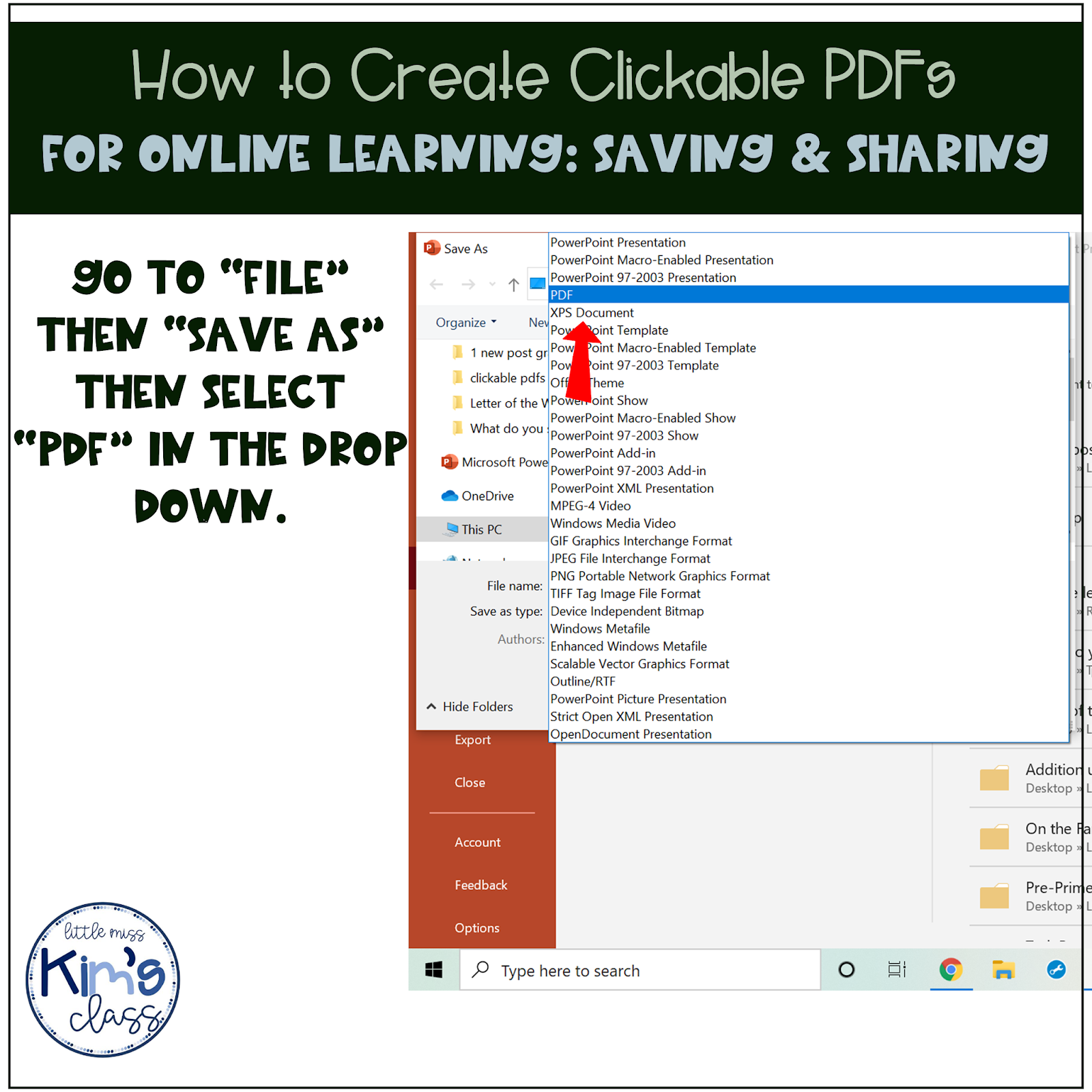 Little Miss Kim's Class: How To: Create Clickable PDFs for Online Learning