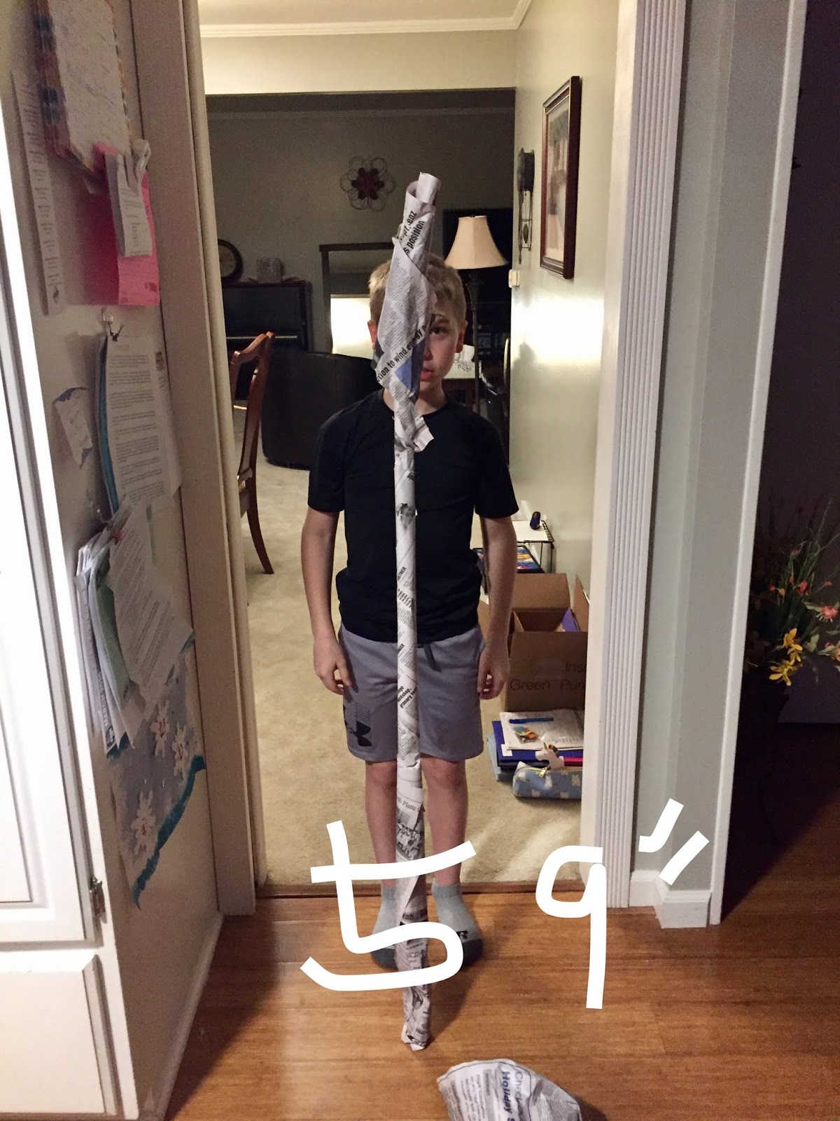 3rd and 4th Grade: Newspaper Tower Challenge