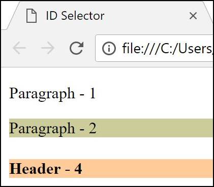 pnsoftwarestudies: Different Types of Selectors in CSS. Difference ...