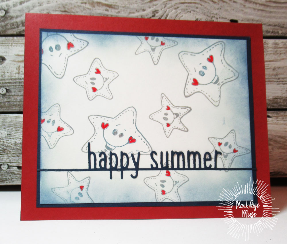 Blank Page Muse: Happy Summer Card